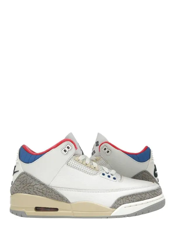 JORDAN 3 Retro Seoul 2.0 Sneakers - White/black/sport Royal