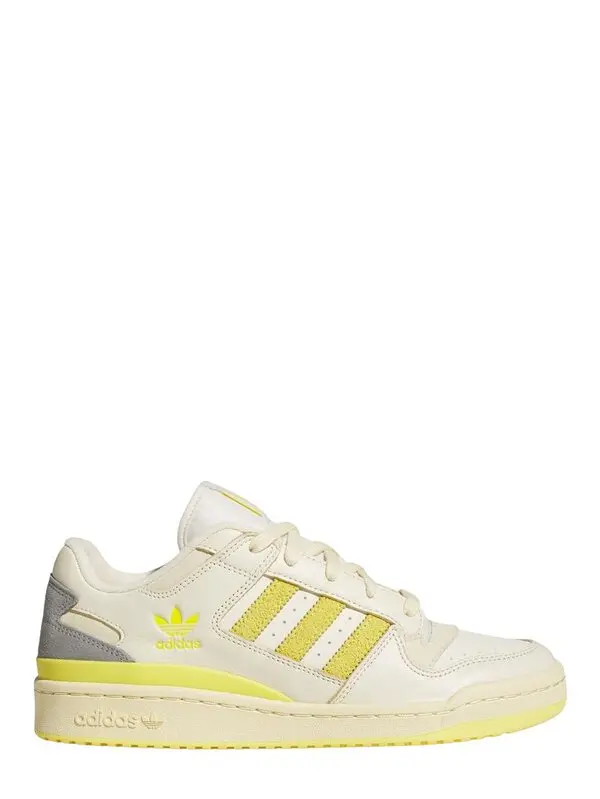 Adidas Forum Low Cl Sneakers - Cream White/yellow/warm Vanilla