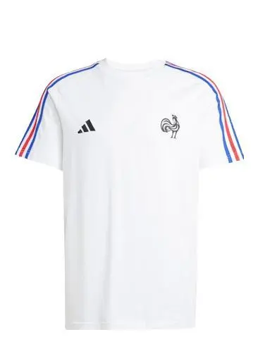 Adidas France Essentials 3stripes T-shirt - White