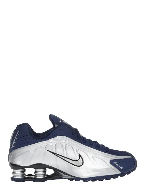 Nike Shox R4 Sneakers - Blue Void/metallic Silver/black