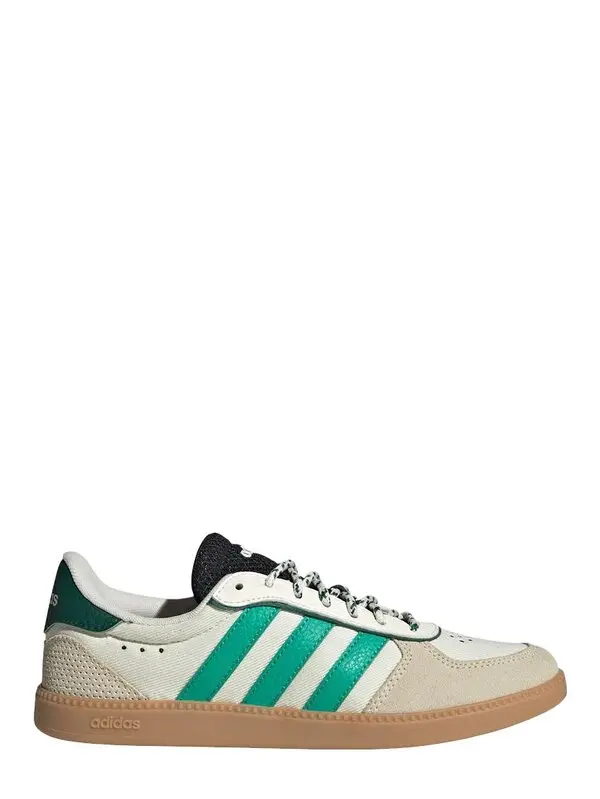 Adidas Breaknet Sleek Sneakers - Off White/court Green/core Black