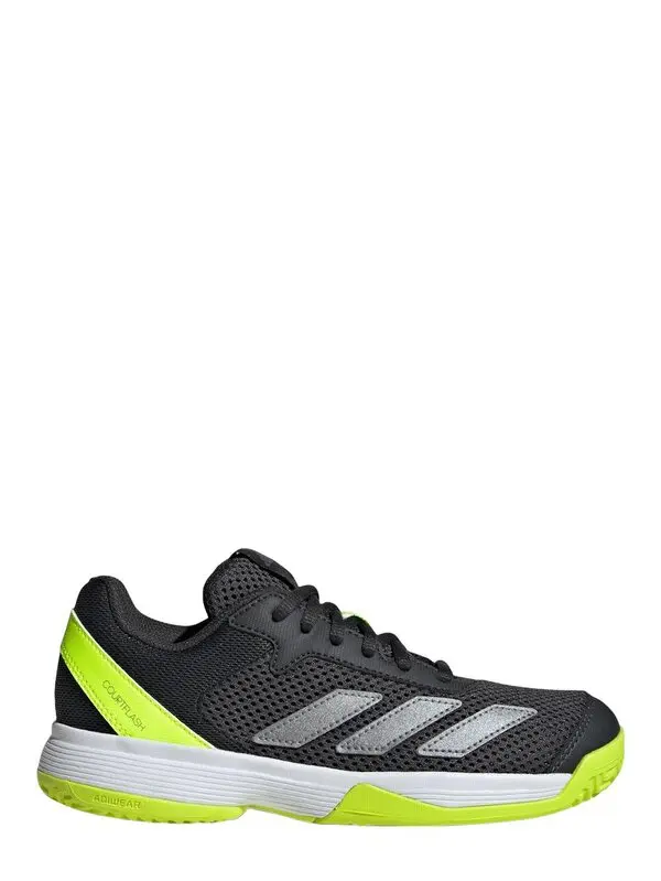 Adidas Courtflash Sneakers - Carbon/iron Metallic/lucid Lemon