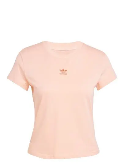 Adidas Essentials Slim T-shirt - Glow Pink