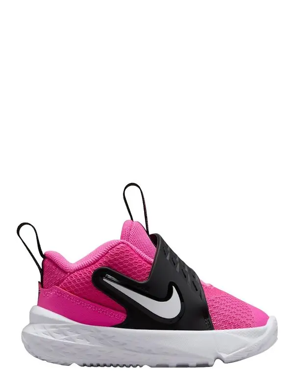 Nike Team Hustle D 12 Sneakers - Laser Fuchsia/black/white