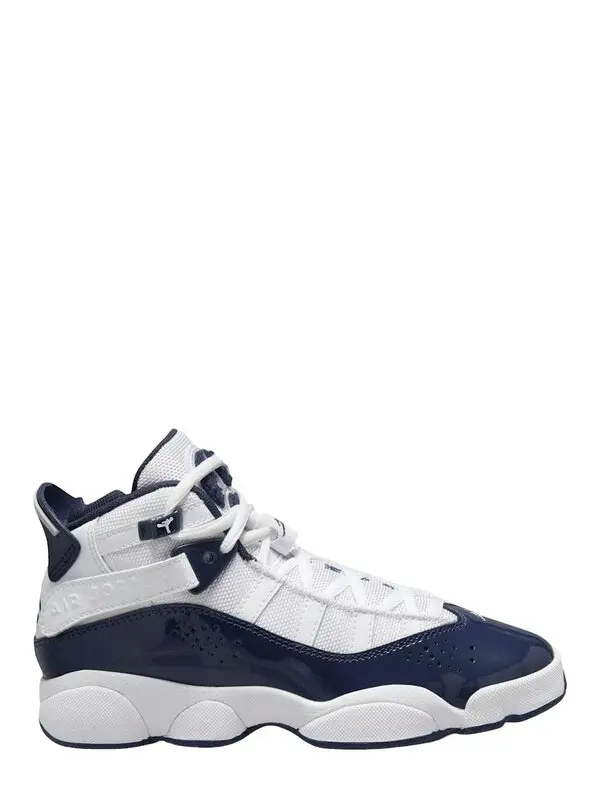 JORDAN 6 Rings Sneakers - White/neutral Grey/midnight Navy Blue