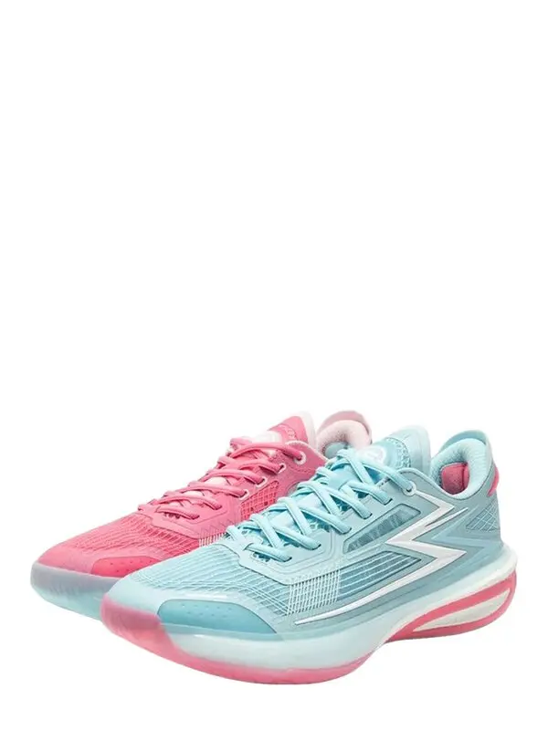361 DEGREES Biospeed Bb Reverse Sneakers - Light Blue/white/pink