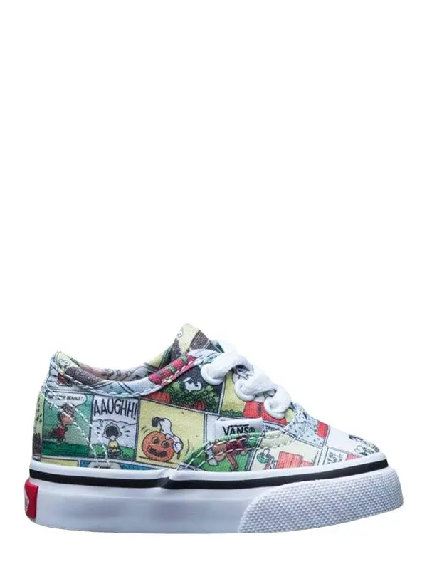 VANS Authentic Peanuts Comic Sneakers - Black/true White