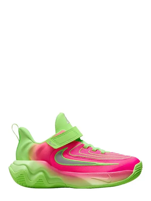 Nike Giannis Immortality 4 Eva Sneakers - Lime Blast/hyper Pink/iron Grey