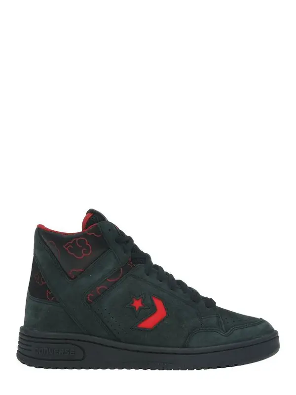 CONVERSE Weapon Mid Naruto Itachiin Sneakers - Black/red