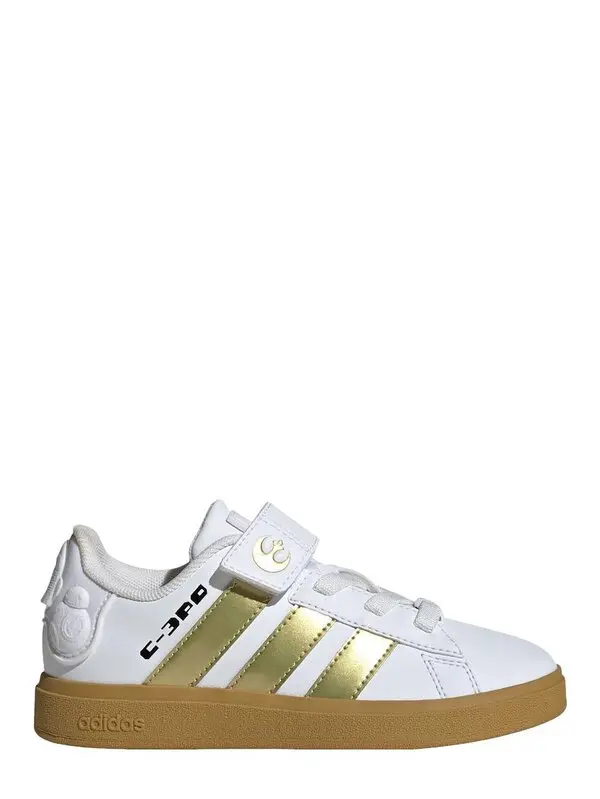 Adidas Grand Court 2.0 Star Wars C3po - Cloud White/gold Metallic/preloved Bronze