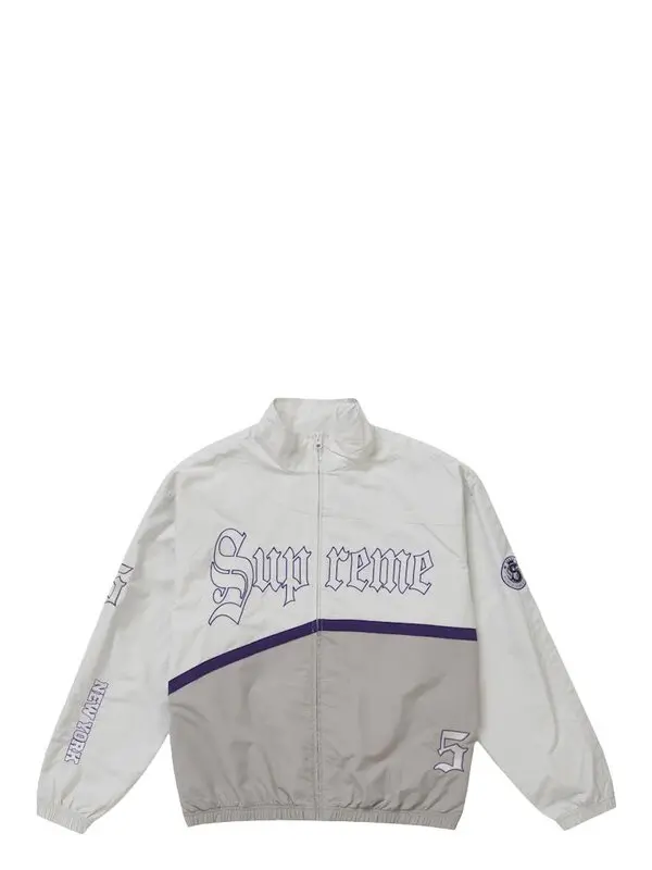 Supreme Old English Track Jacket - White