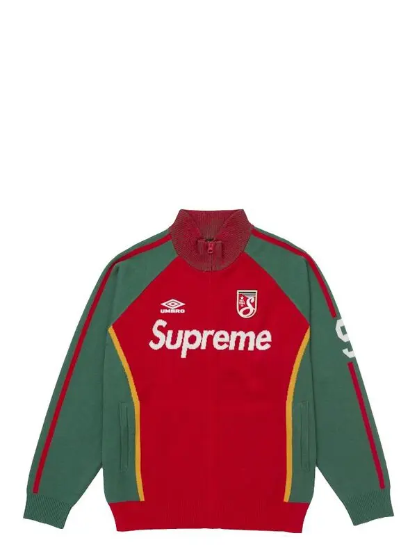 Supreme Umbro Zip-up Sweater - Red