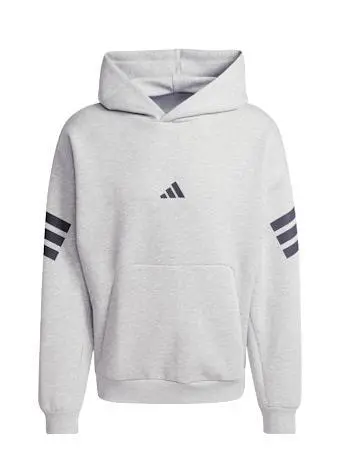 Adidas Future Icons 3-stripes Hoodie - Medium Grey Heather