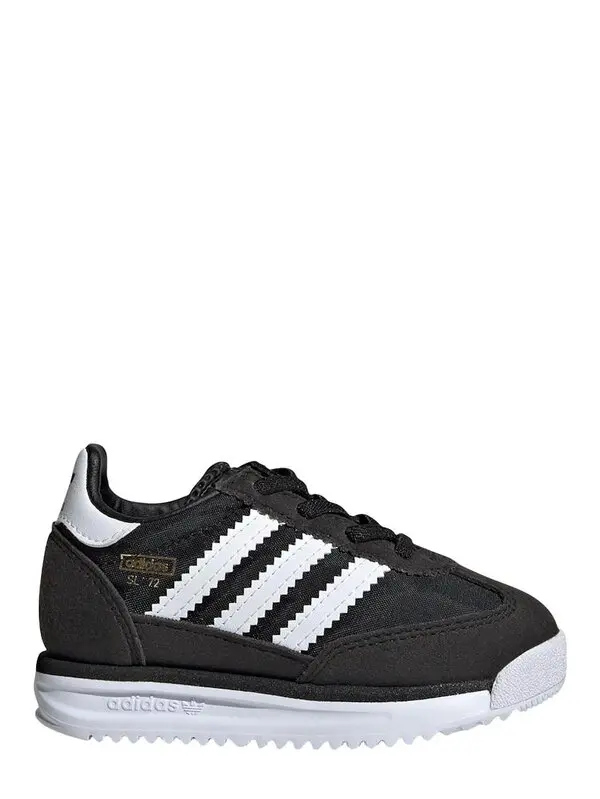 Adidas Sl 72 Rs Elastic Lace Sneakers - Core Black/cloud White/blue
