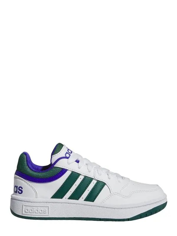 Adidas Hoops Athletic Sneakers - Cloud White/collegiate Green/lions Blue