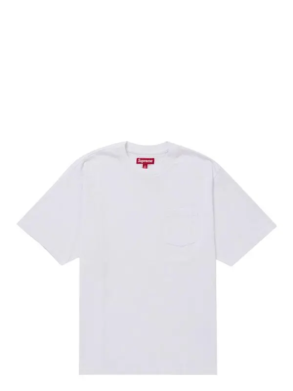 Supreme Short Sleeve Pocket Tee Shirt - White