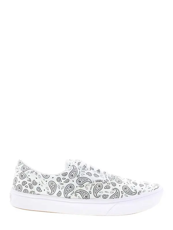 VANS Comfycush Era Paisley Sneakers - True White/black