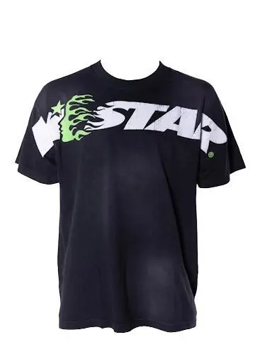 HELLSTAR Studios Cartoon Logo T-shirt - Green