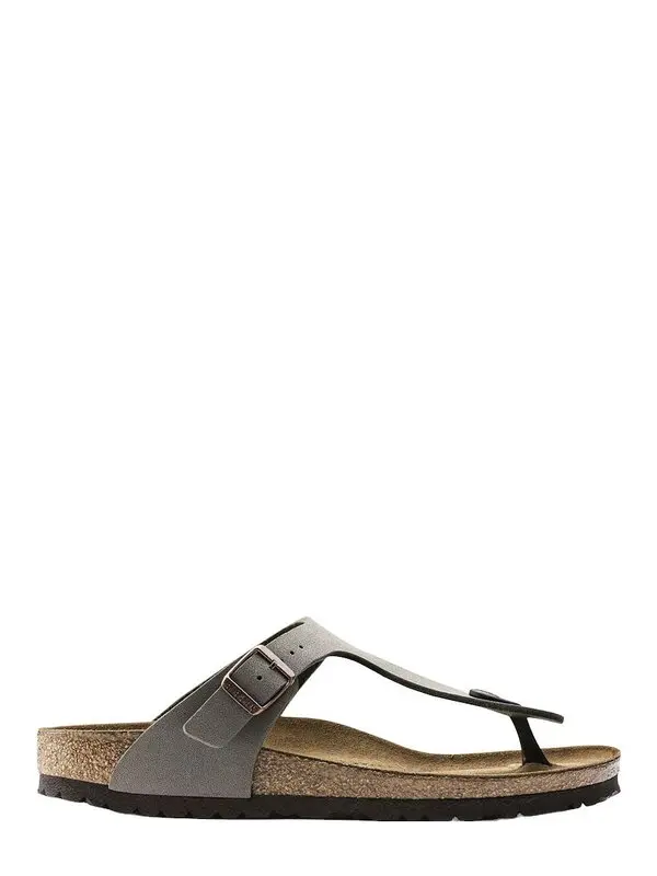 BIRKENSTOCK Gizeh Birkoflor Birkibuc Thong Sandals - Stone