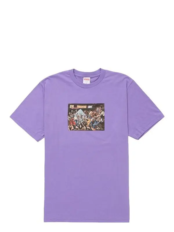 Supreme Ernie Barnes Tee Shirt - Purple