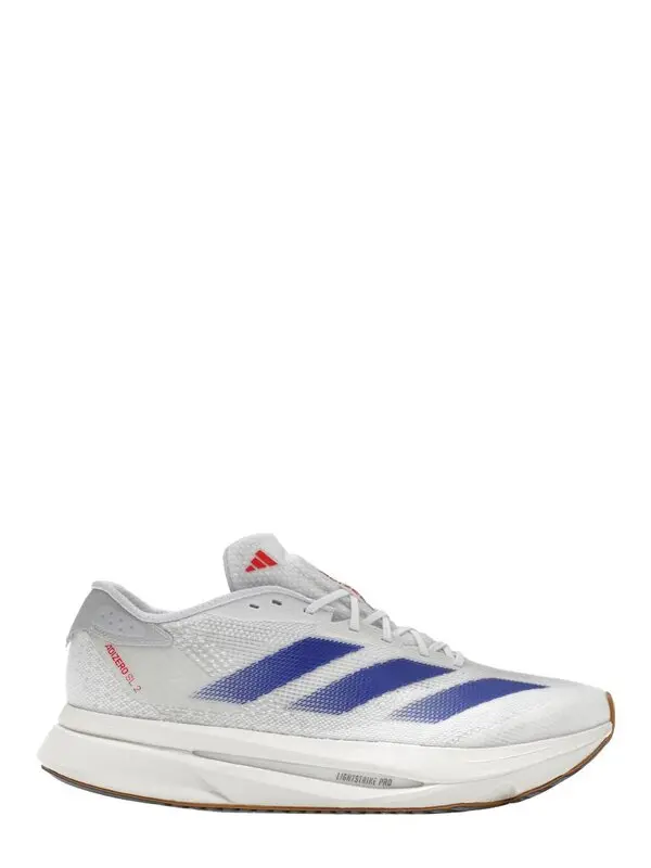Adidas Adizero Sl 2 Athletic Sneakers - Cloud White/royal Blue/pure Ruby
