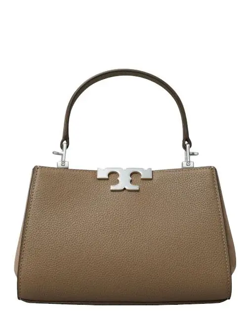 Tory Burch Eleanor Pebbled Mini Satchel - Wild Mushroom