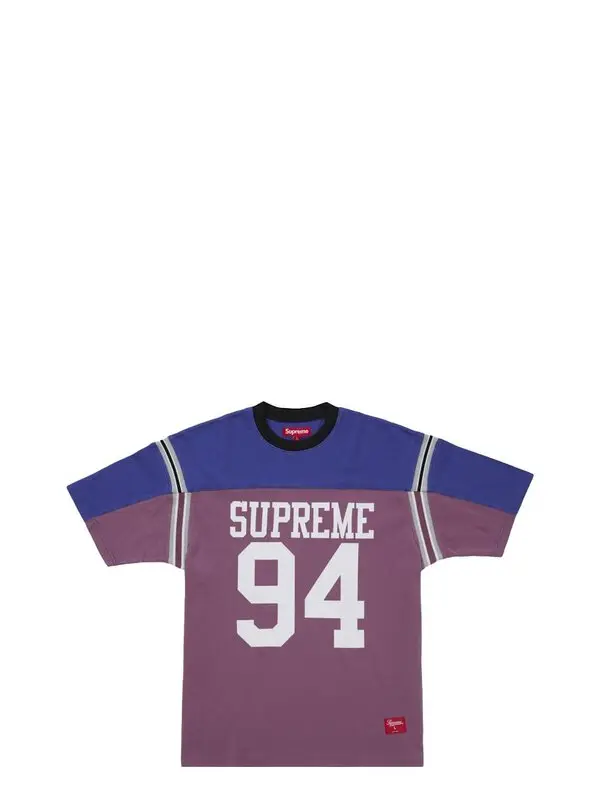 Supreme Split Short Sleeve Football Top - Dusty Purple