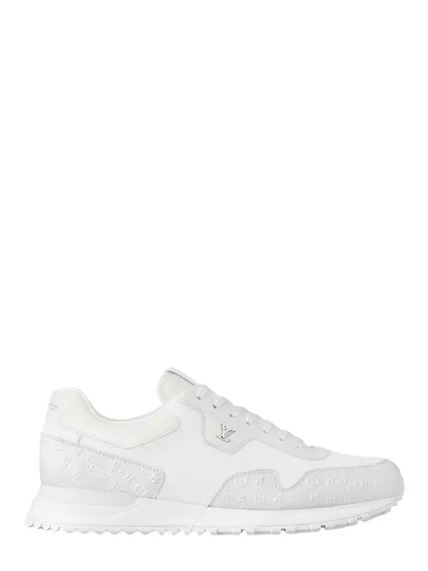 LOUIS VUITTON Run Away Monogram Sneakers - White