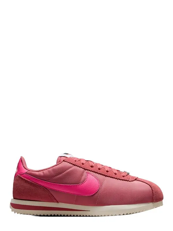 Nike Cortez Textile Sneakers - Adobe/alabaster/safety Orange