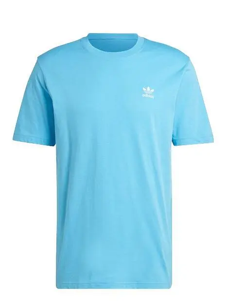 Adidas Trefoil Essentials Tee Shirt - Semi Blue Burst