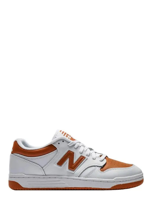 NEW BALANCE 480in Sneakers - White/orange