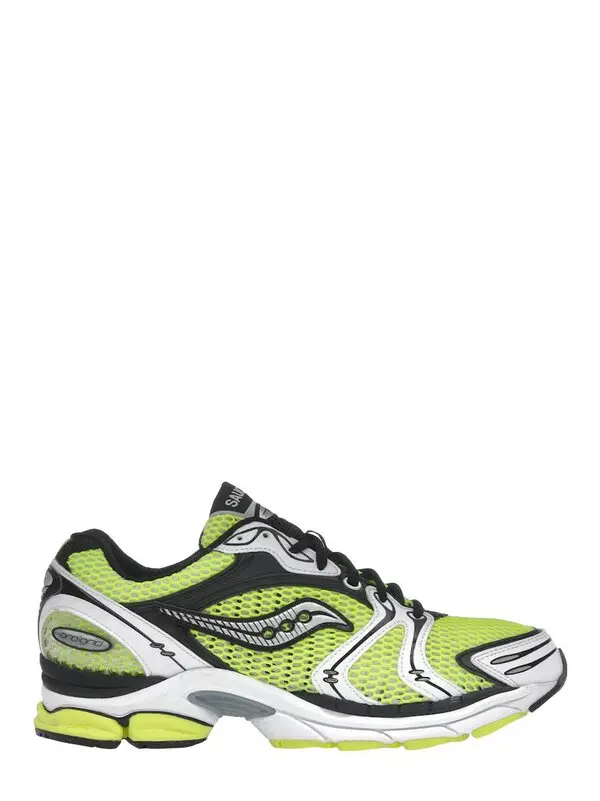 Saucony Progrid Triumph 4in Athletic Sneakers - Yellow/silver