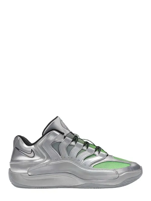 Nike Kd Eybl Sneakers - Metallic Silver/dark Smoke Grey/green Strike