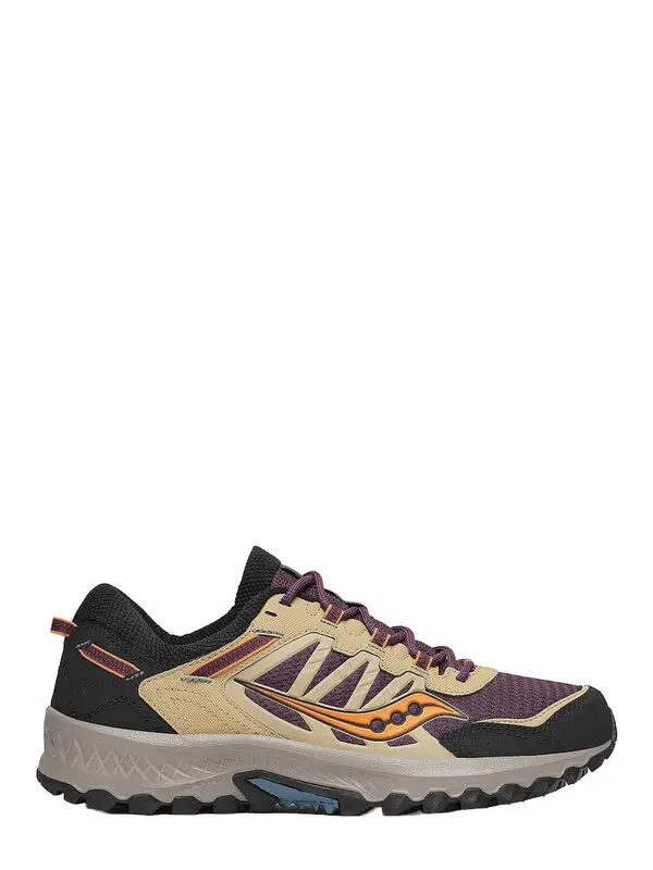 Saucony Grid Peakin Sneakers - Purple/orange