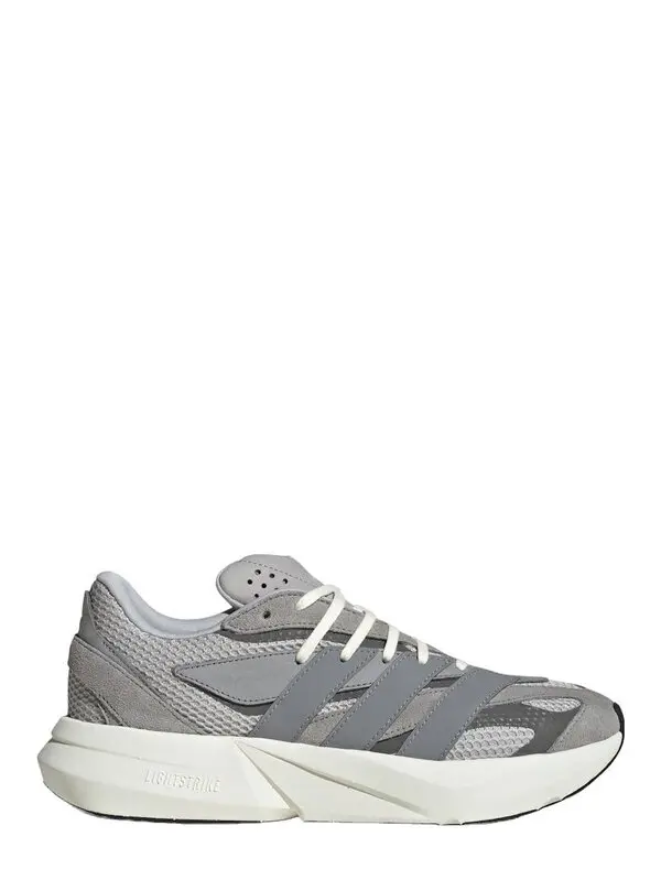 Adidas Lightblaze Lace Up Sneakers - Grey Two/grey Three/iron Metallic