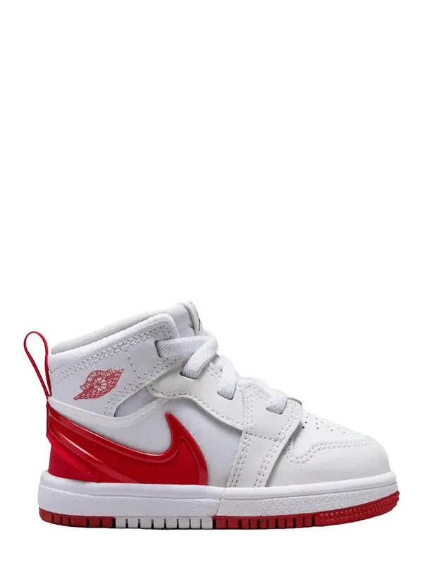 JORDAN 1 Mid Rm Easyon Sneakers - White/black/university Red