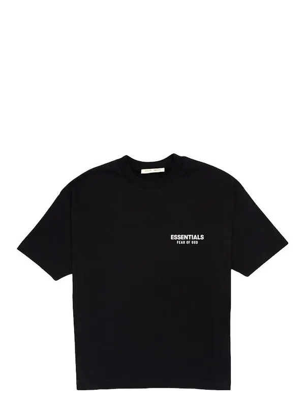 Fear Of God Essentials Classic Short Sleeve Tee Shirt - Jet Black