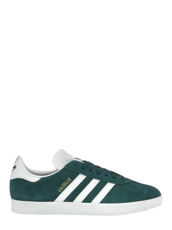 Adidas Gazelle Sneakers - Mystery Green/cloud White/gold Metallic