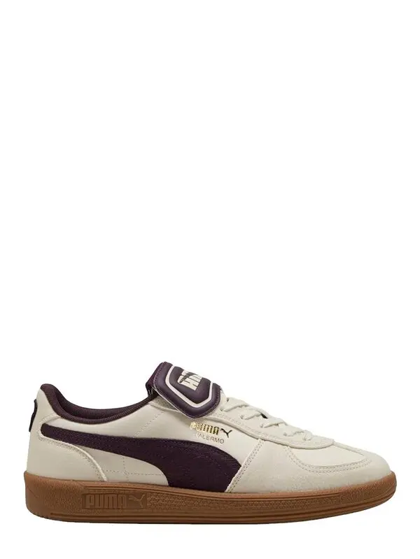 PUMA Palermo Premium Sneakers - Alpine Snow/midnight Plum