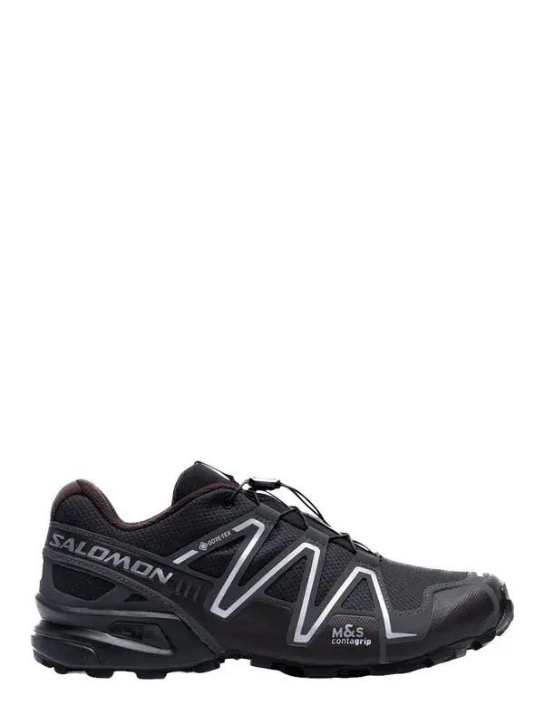 SALOMON Speedcross 3 Goretex - Black/asphalt/flame Scarelet Red