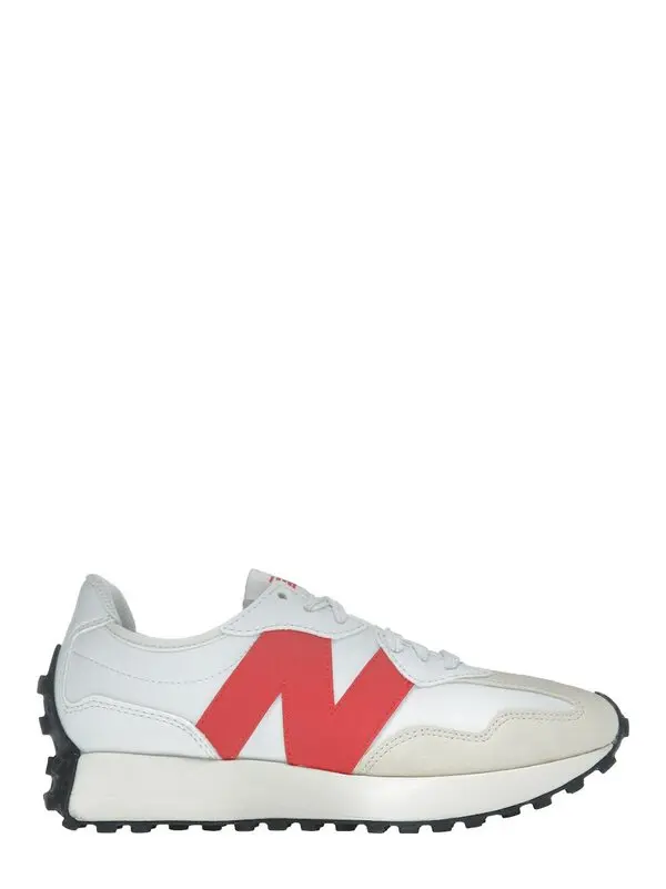 NEW BALANCE 327 Sneakers - White/burst Red