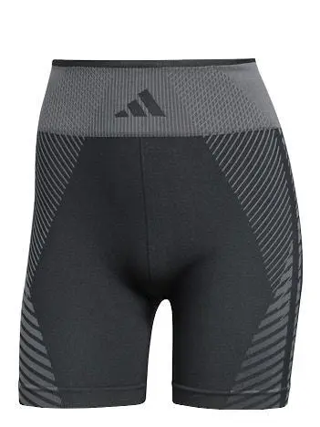 Adidas Knitted 5-inch Leggings - Black/grey Six