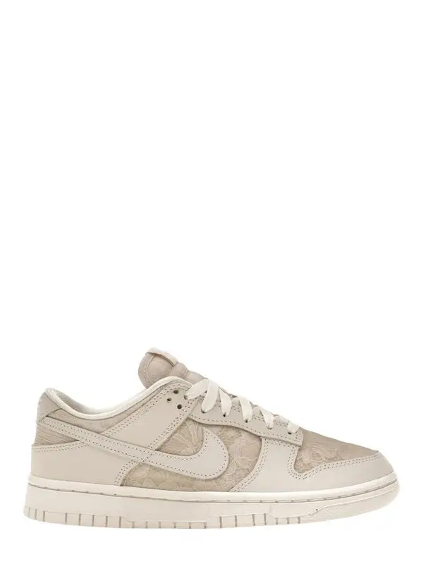 Nike Dunk Low Lace Sneakers - Light Orewood Brown/coconut Milk/soft Pearl