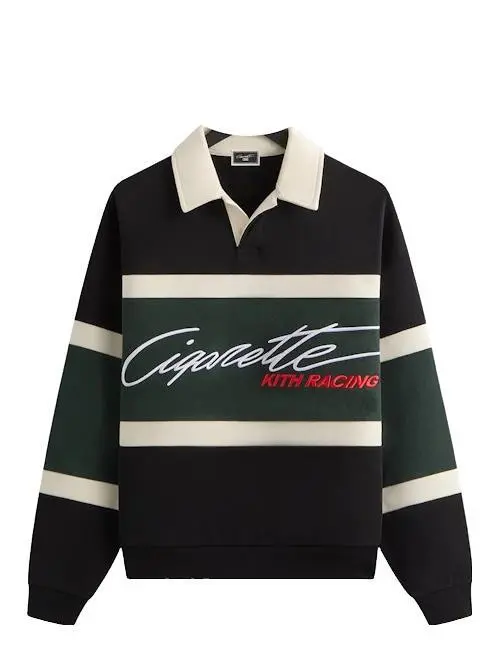 Kith Cigarette Racing Nelson Rugby - Black