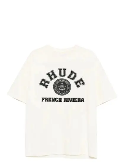 Rhude French Riviera Tee Shirt - White