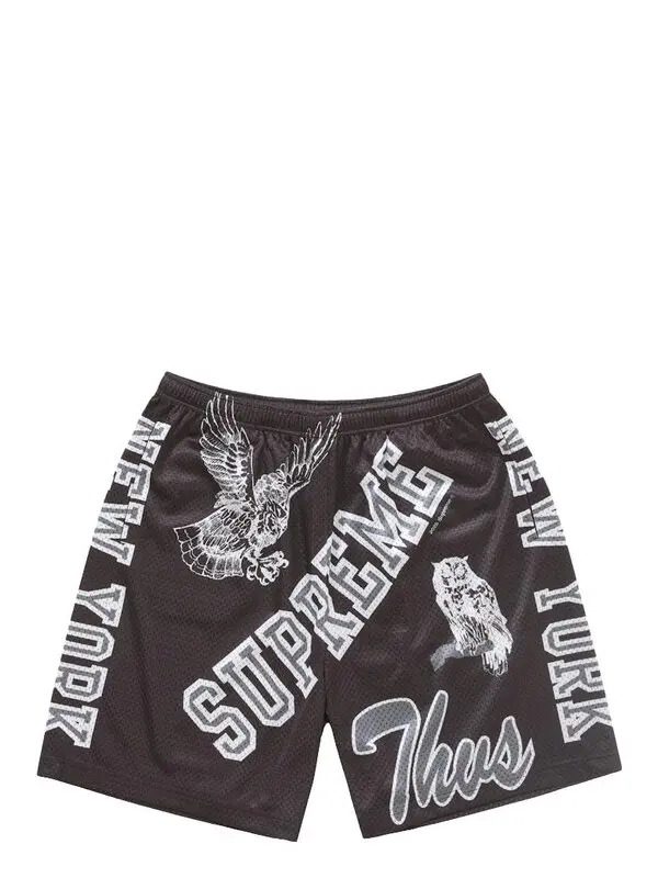 Supreme Varsity Mesh Short - Black