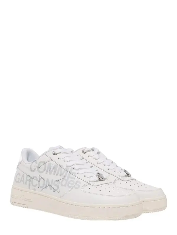 BAPE A Bathing Ape Sta Comme Des Garçons Osaka 5th Anniversary Sneakers - White