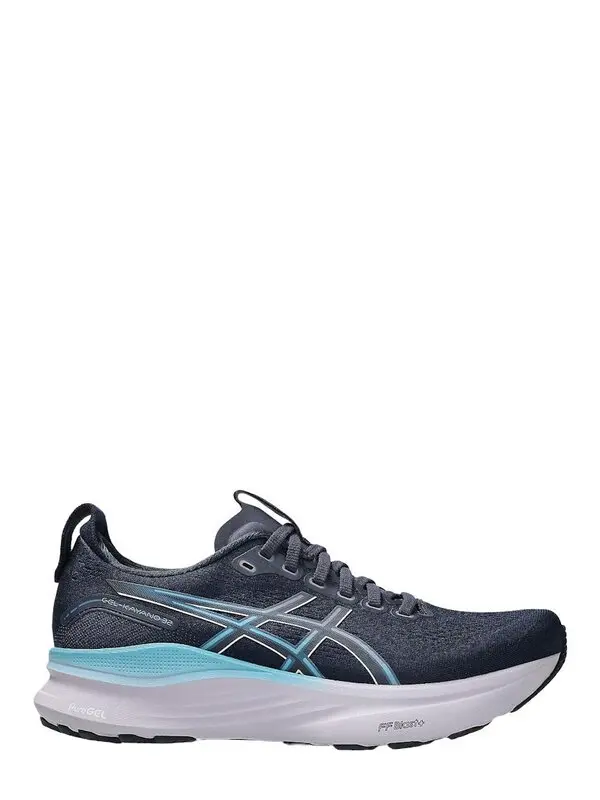 Asics Lace Up Athletic Sneakers - Midnight/stillwater