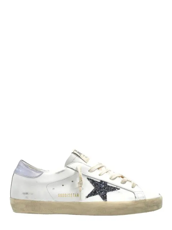 GOLDEN GOOSE Super-star Sneakers - White/black Glicine