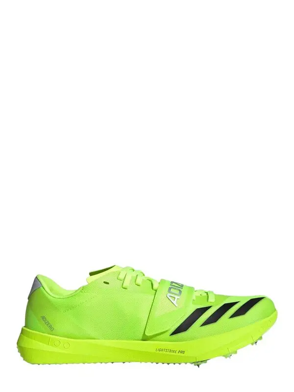 Adidas Adizero Tj/pv Track And Field - Lucid Lemon/core Black/silver Metallic